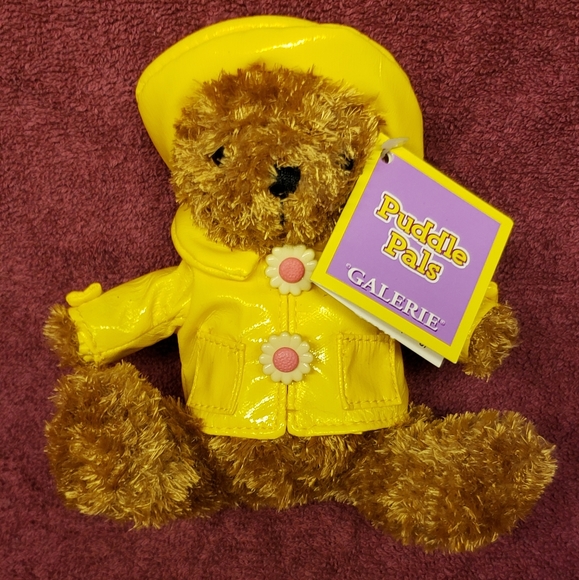 Galerie | Toys | Puddle Pals Raincoat Bear | Poshmark